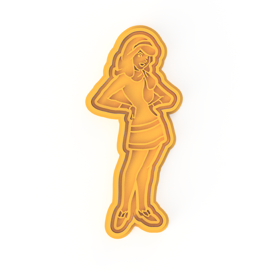 STL file Daphne From Scooby Doo 🍪 ・3D printable model to download・Cults