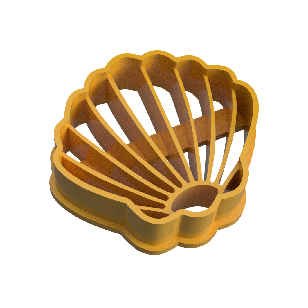STL file Seashell Cookie Cutter 🍪 ・3D printable model to download・Cults