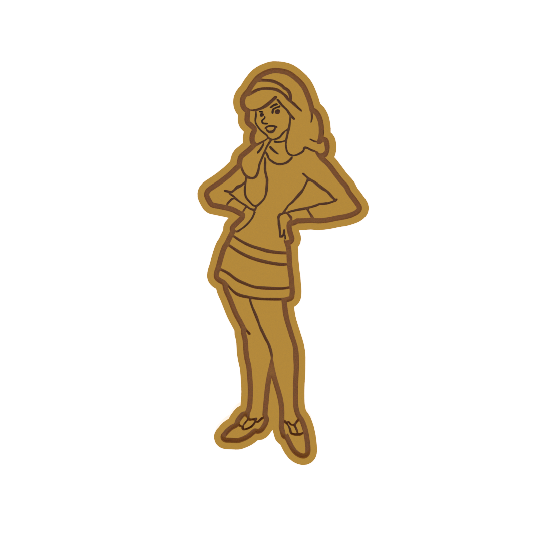 STL file Daphne From Scooby Doo 🍪 ・3D printable model to download・Cults
