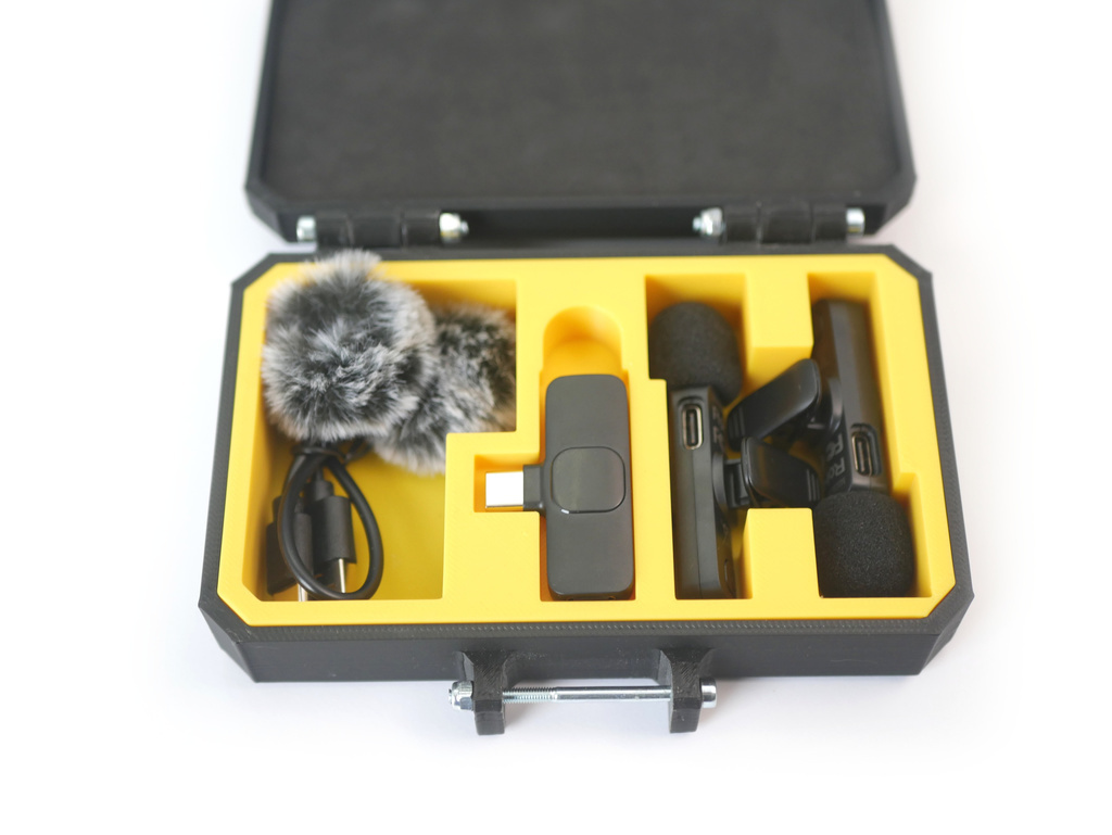 🎤 Cheap lavalier microphone case・Free 3D File for ・Cults