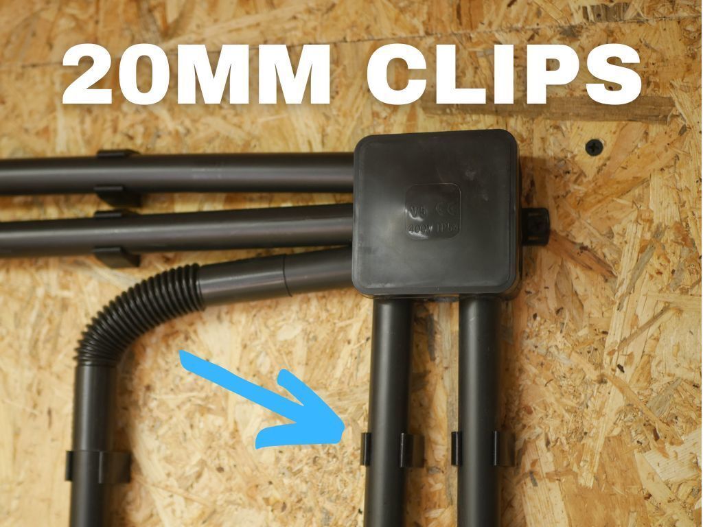 🔌 Electrical PVC Conduit Clip 20mm・Free 3D File for ・Cults