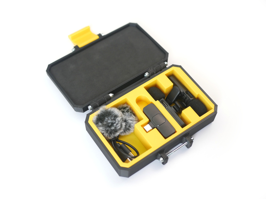 🎤 Cheap lavalier microphone case・Free 3D File for ・Cults