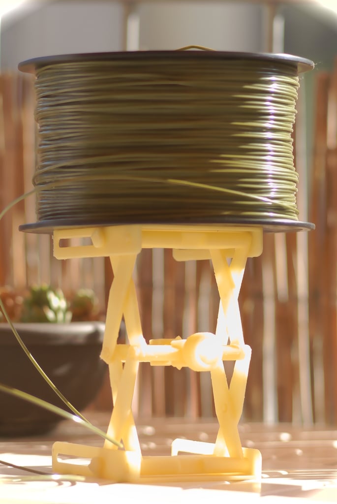 3D printable Platform Jack [Fully Assembled, No Supports]・Cults