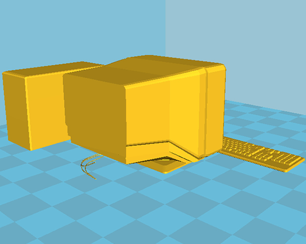 Free STL file A set of computer 🖥️ ・3D printable model to download・Cults