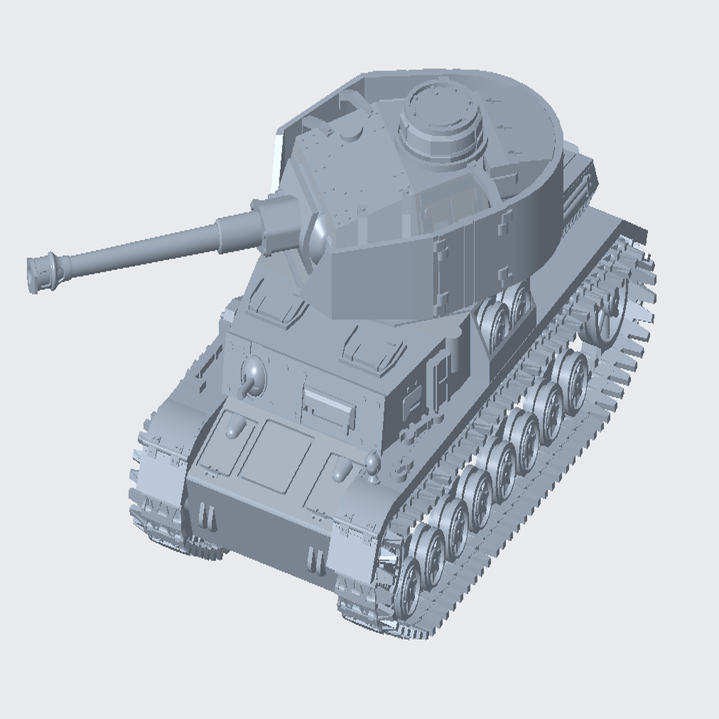 🇩🇪 Panzer IV Pack (Retread)・Free 3D File for ・Cults