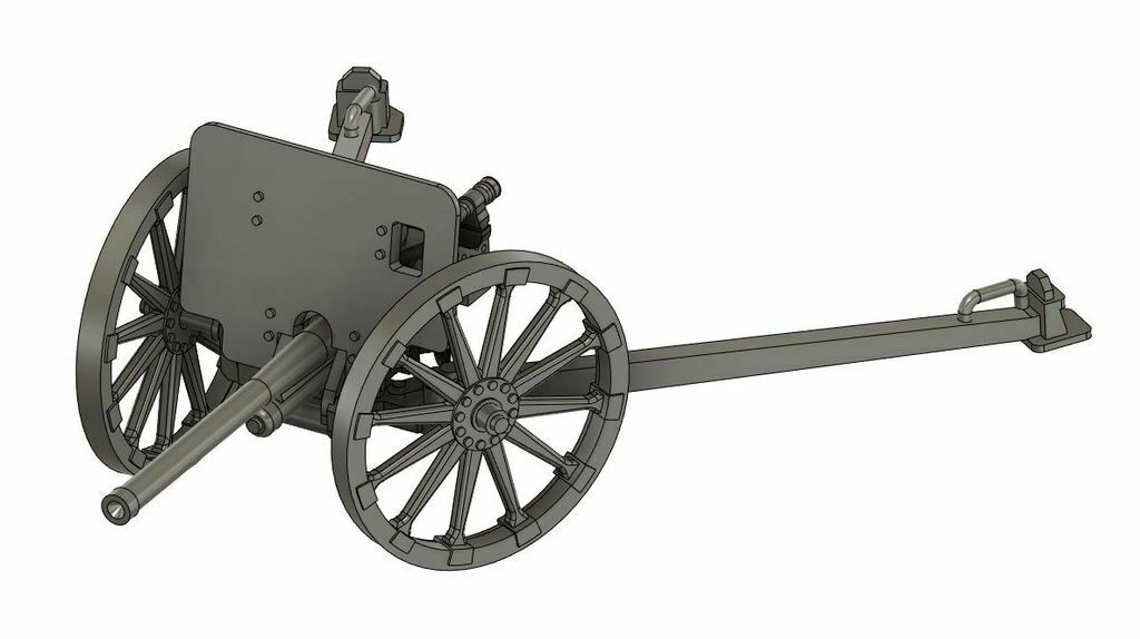 Free 3D file Japanese Artillery Pack 🧨 ・Template to download and 3D ...