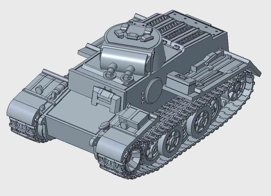 🦬 Panzer I Pack・Free 3D File for ・Cults