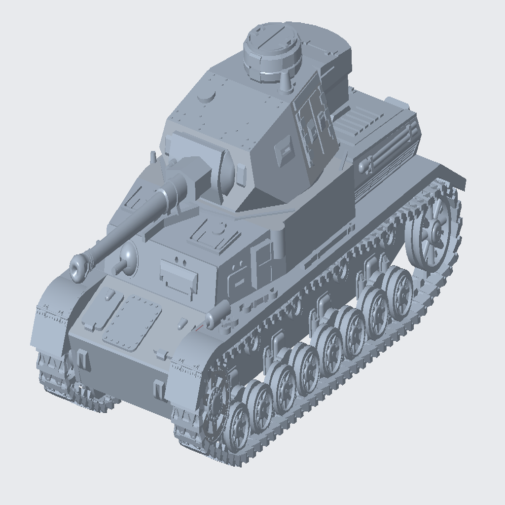 🇩🇪 Panzer IV Pack (Retread)・Free 3D File for ・Cults