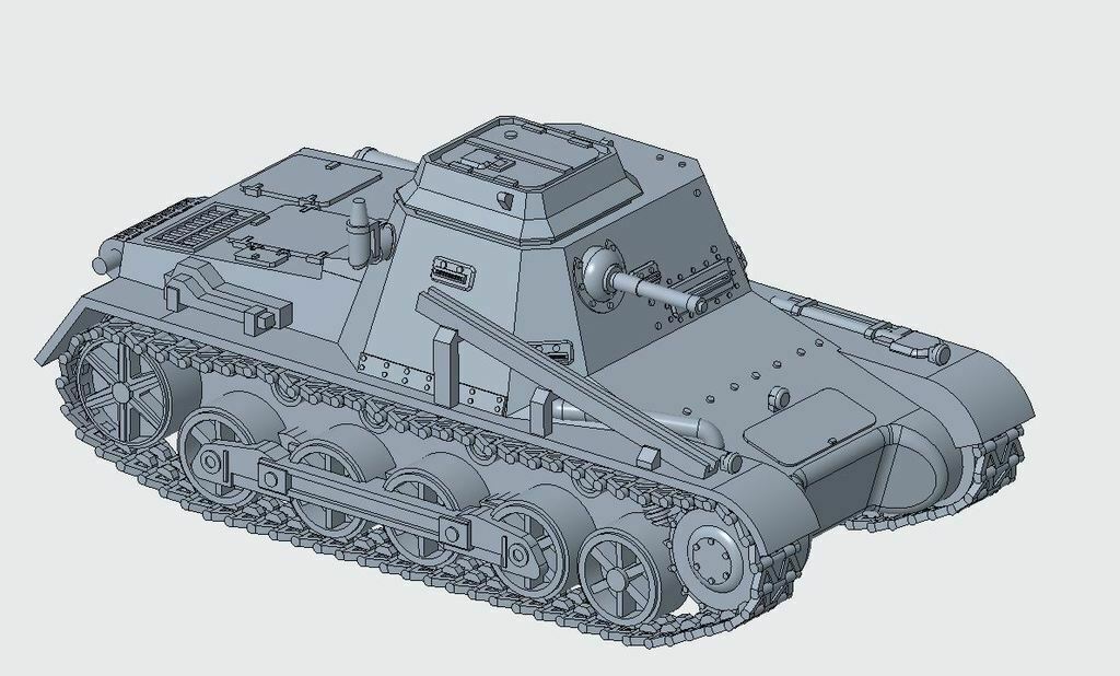 🦬 Panzer I Pack・Free 3D File for ・Cults