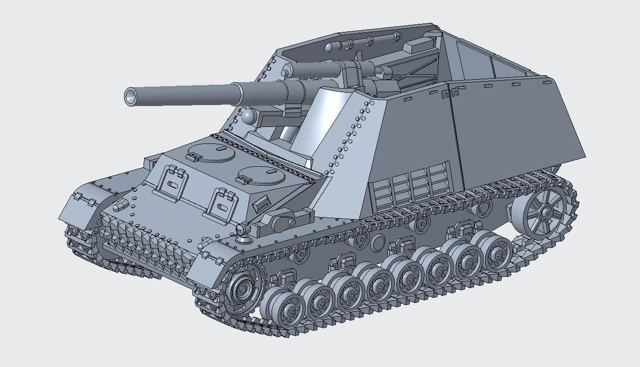 3D print Panzer IV Pack (Retread)・Cults
