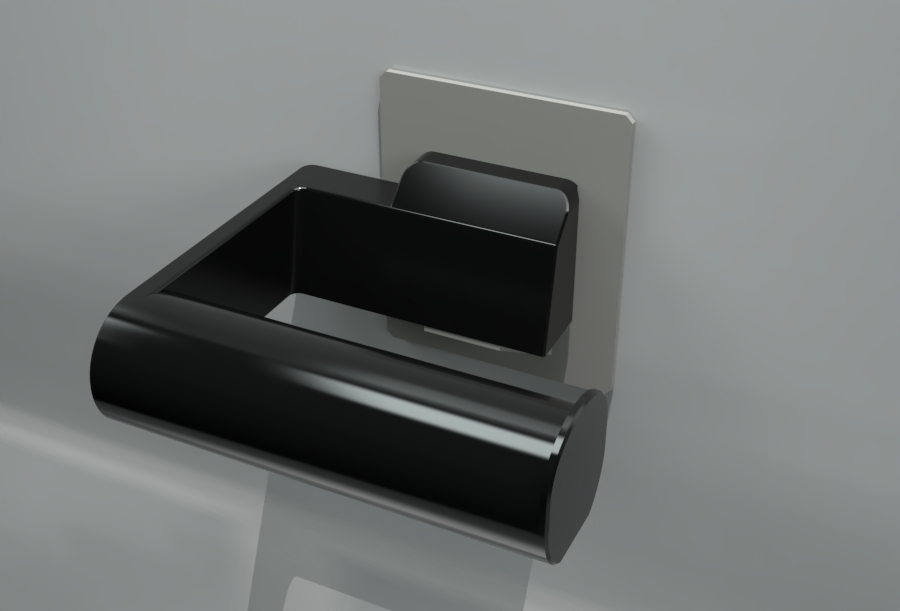 STL file Toilet paper roll holder 🚽 ・3D print design to download・Cults