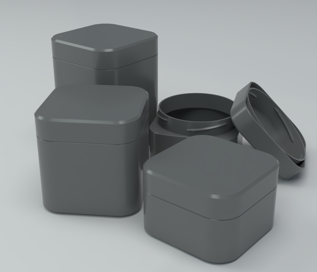 STL file SCREW CAP BOX 🧢・3D printer design to download・Cults