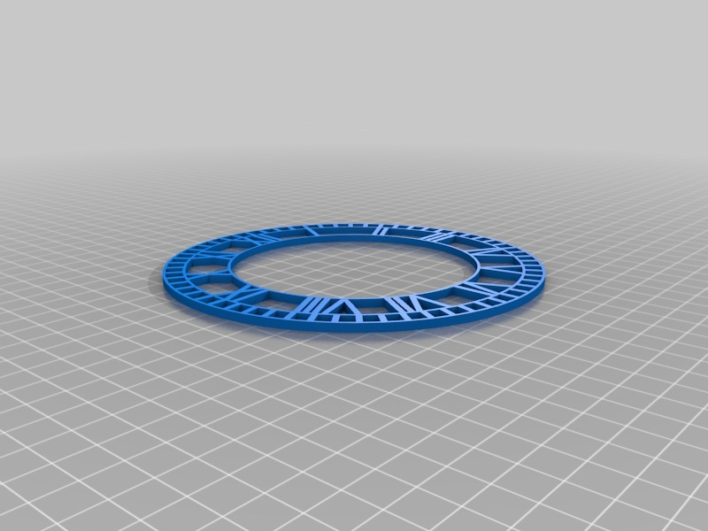 🕰️ Roman clock face by True・Free 3D File for ・Cults