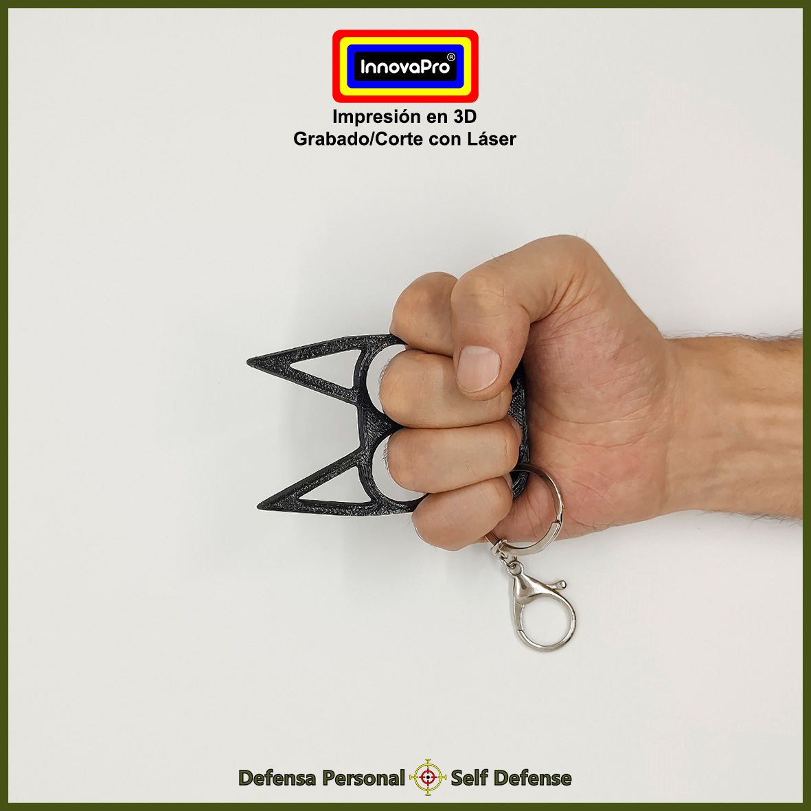 Free STL file Self Defense Keychain Mod1 🗝️ ・3D printer design to ...