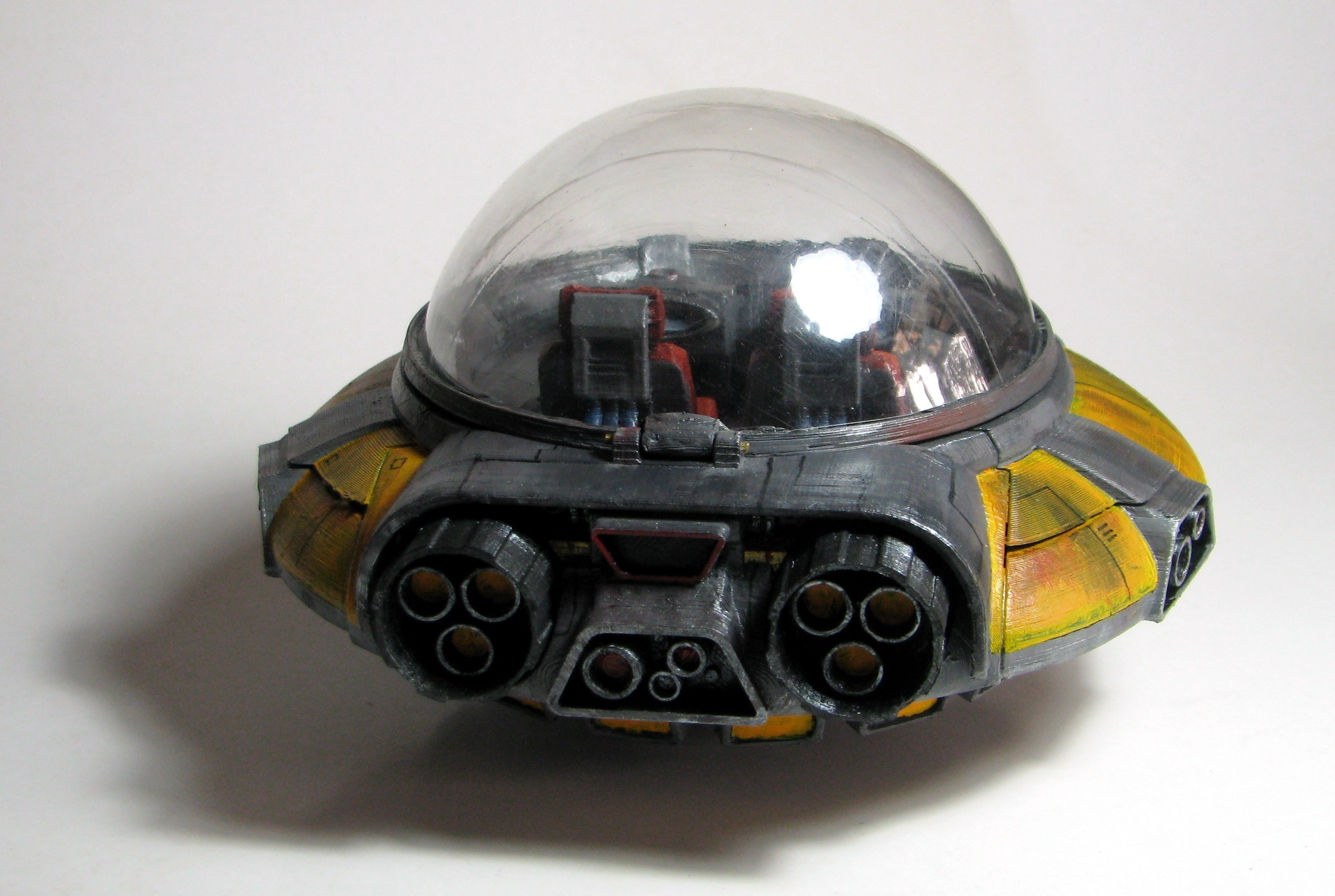 🚀 Flying Saucer - Just like the real ones・Free STL File for ・Cults