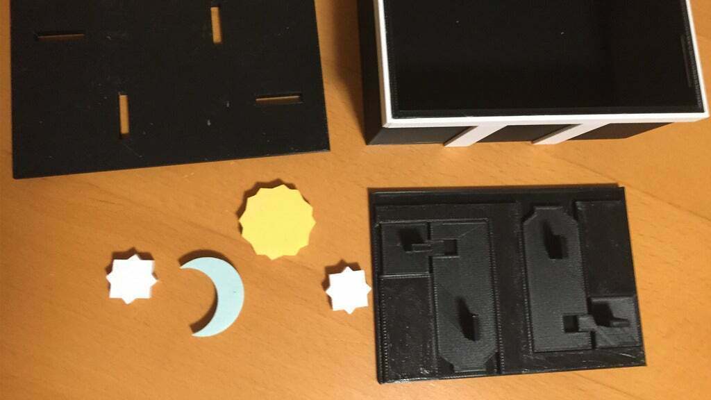 Free STL file Wizard puzzle box 🧩 ・3D print model to download・Cults