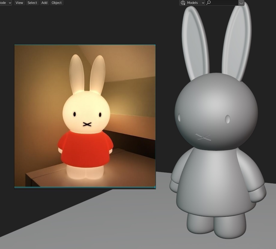STL file miffy night light, Rabbit Lamp 🐇・Model to download and 3D print・Cults