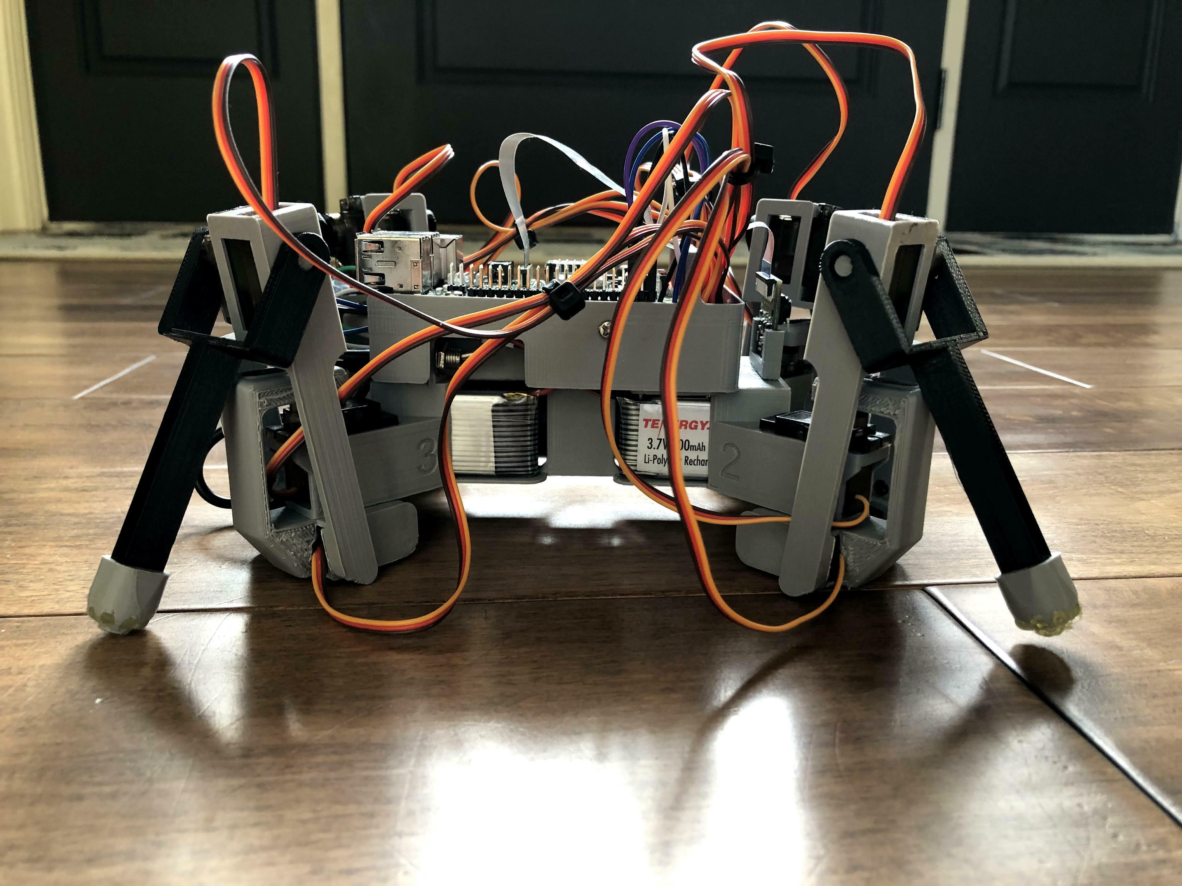 🕷️ 3D Printed Raspberry Pi Spider Robot Platform・Free STL File for ・Cults