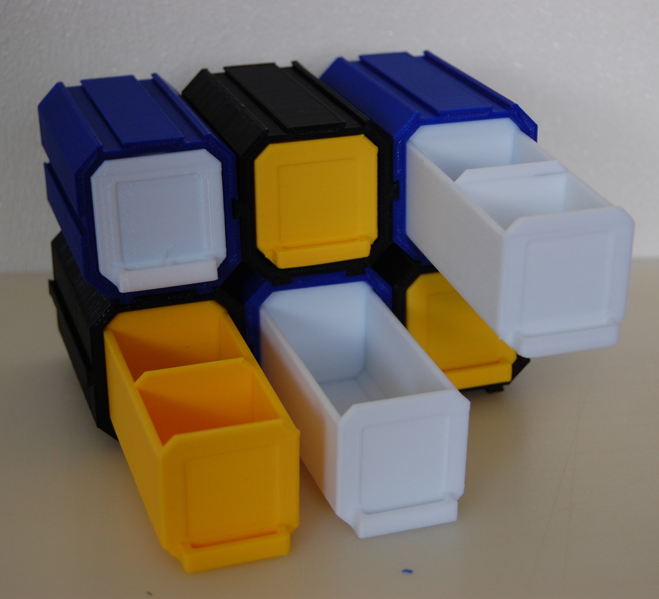 Archivo STL gratis Almacenamiento modular de cajones (Med's Drawers) 🧰 ...