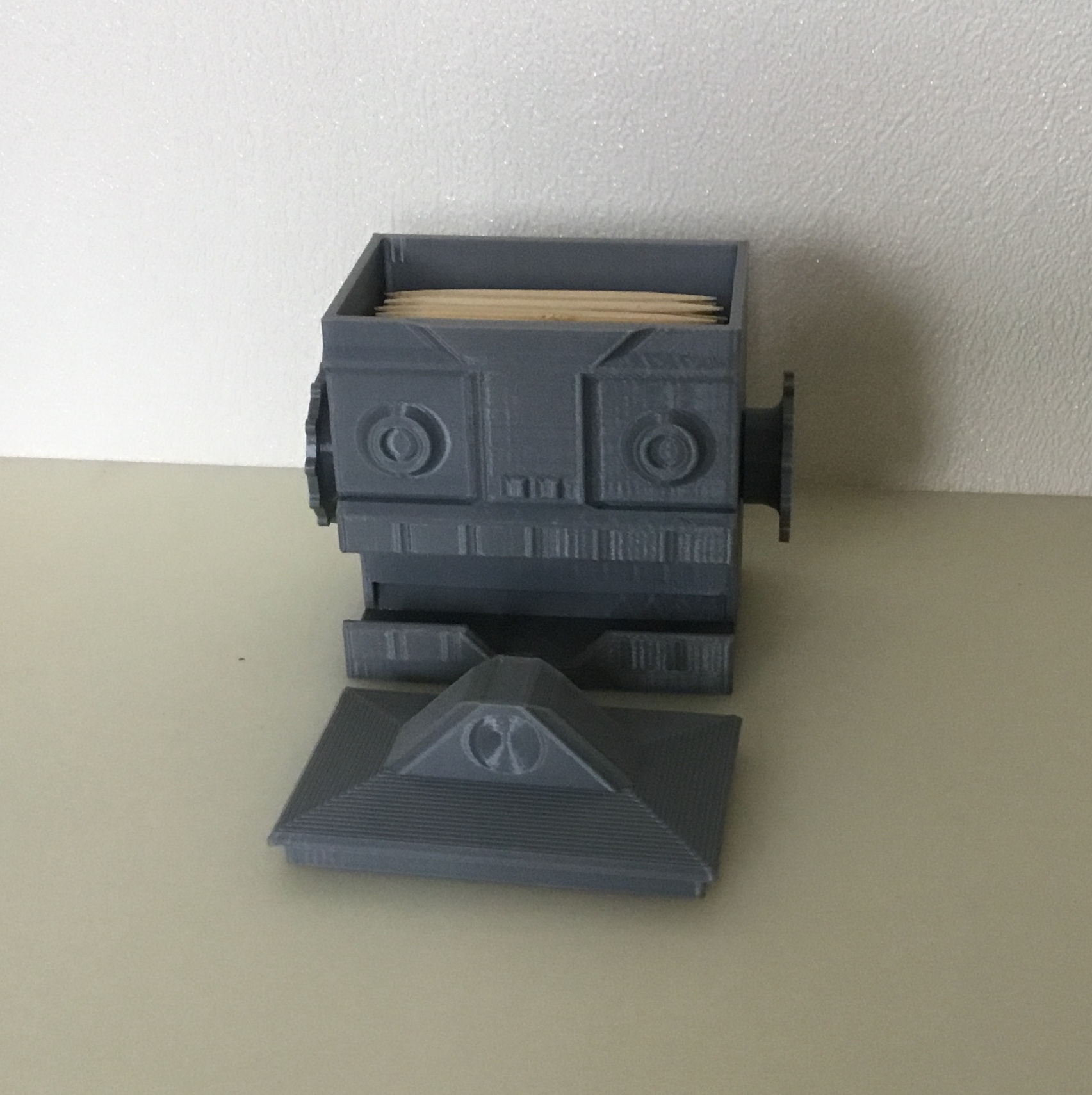 Free STL file ROBI THE TOOTHPICK DISPENSER 🦷 ・3D printable design to ...