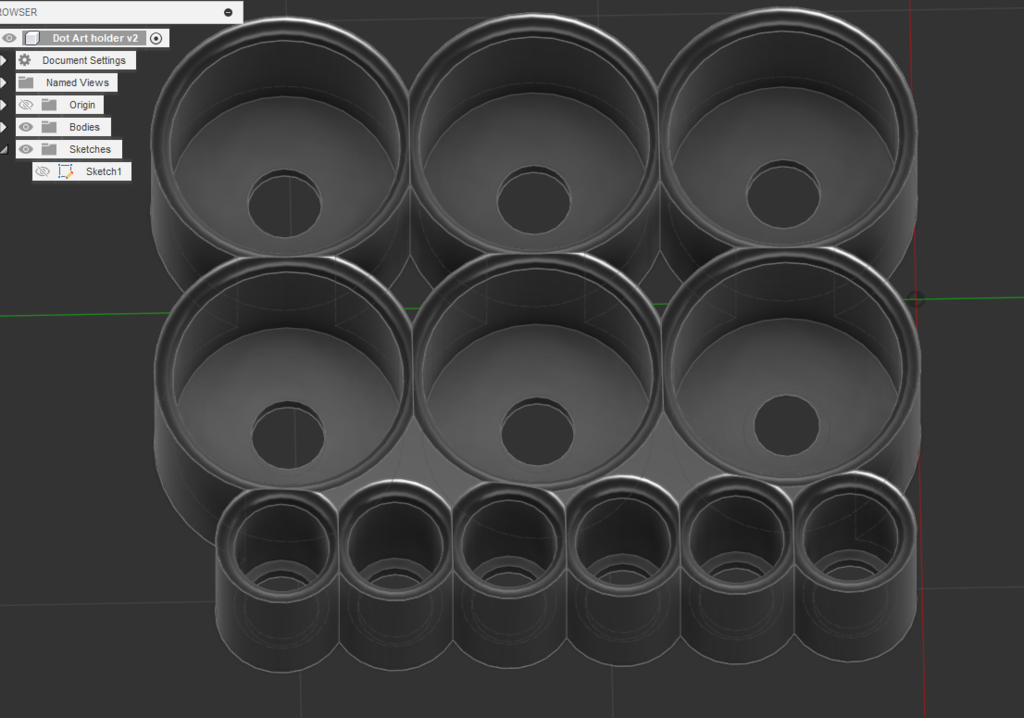 Free 3D file Dot art Holder 🎨 ・Object to download and to 3D print・Cults