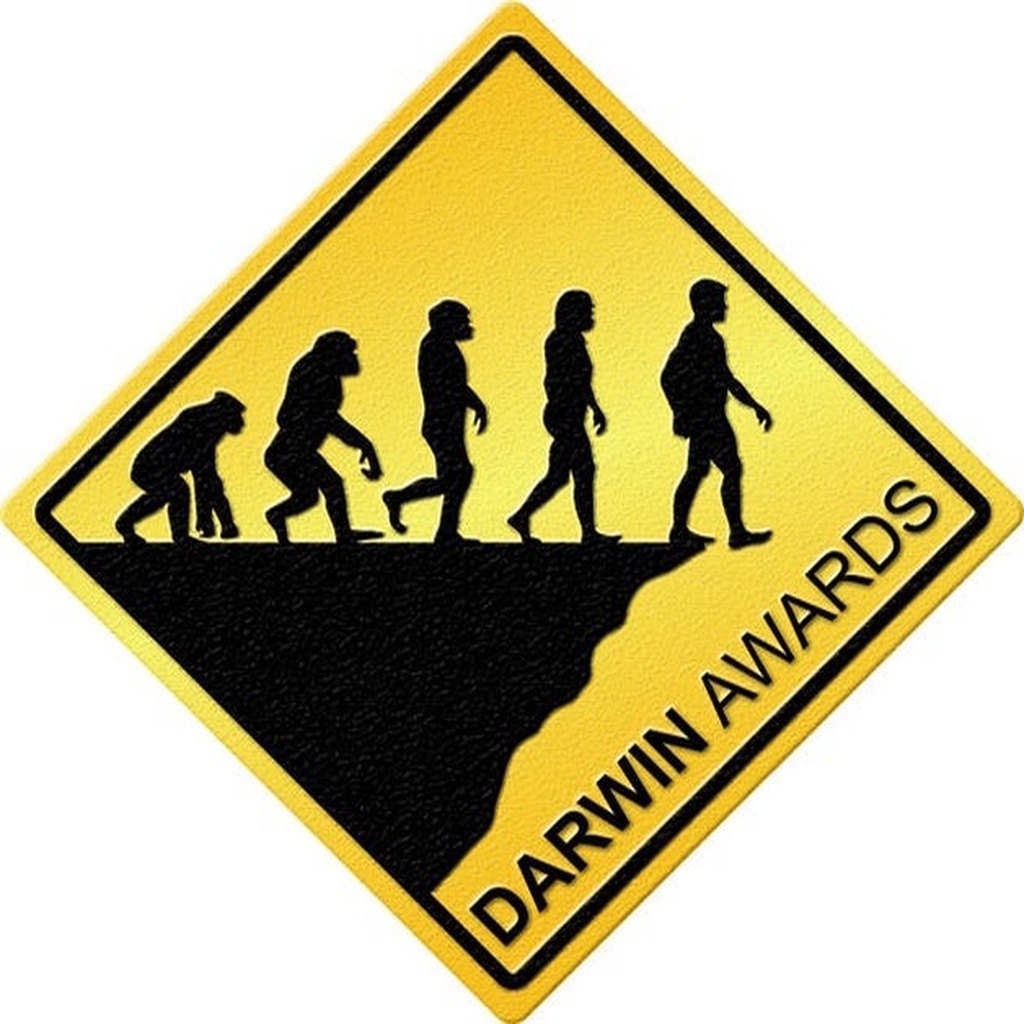 Free 3D file Darwin Award Sign 🚩 ・3D printing model to download・Cults