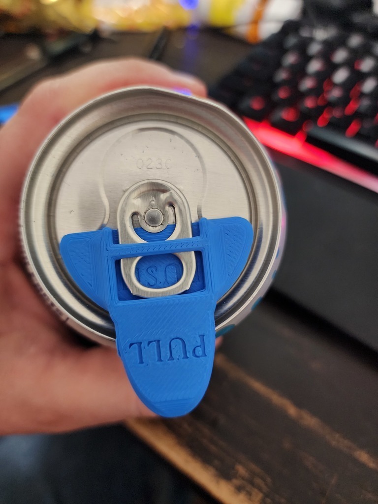 🚀 Rocket Tab – Soda Can Opener + Bug Cover - 12oz Can・Free 3D File for ...