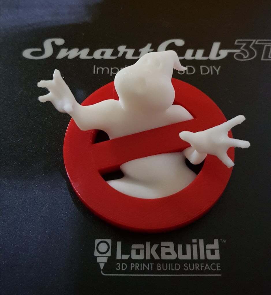 3D printable Ghostbusters Logo V2 - 2 colors・Cults