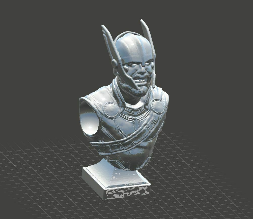 👤 THOR GLADIATOR BUST・Free STL File for ・Cults