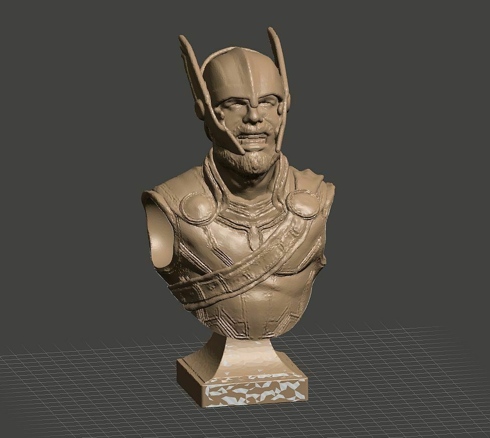 👤 THOR GLADIATOR BUST・Free STL File for ・Cults