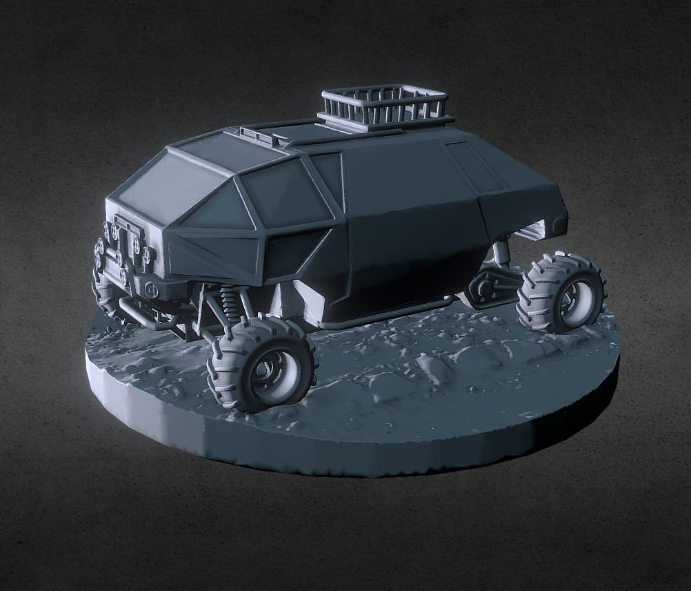 🛰 2018 LOST IN SPACE INSPIRITED ROVER・ OBJ File for ・Cults