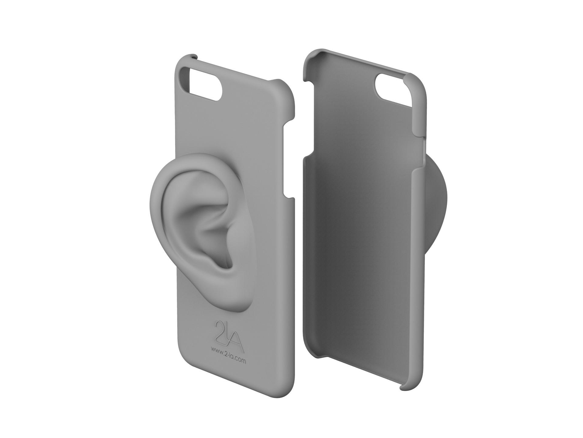 Free STL file 2-LA 3rd ear case for iPhone 7 plus 🥉 ・3D printable model ...