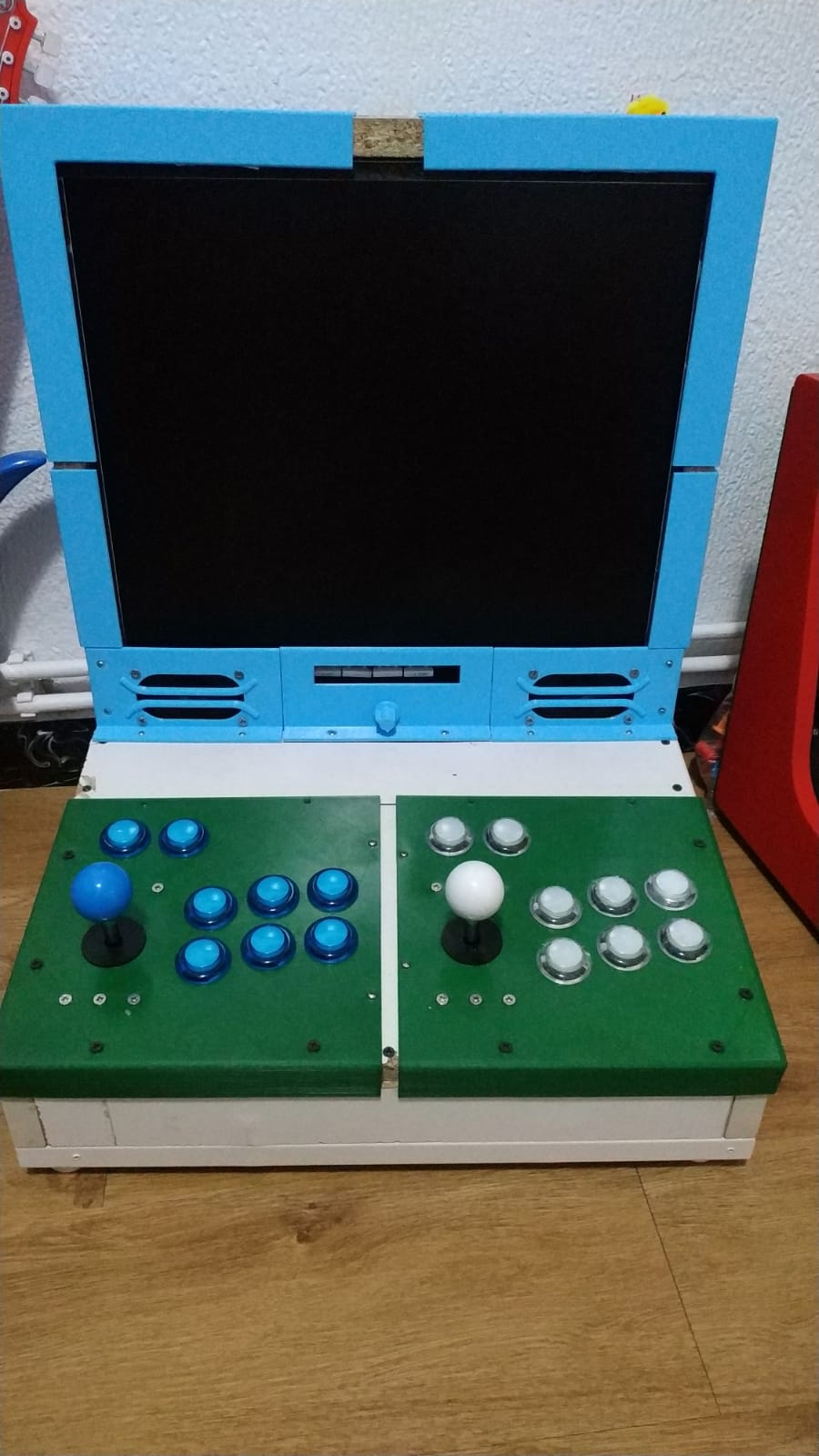 🪵 Wooden arcade machine and 3d printing・ STL File for ・Cults