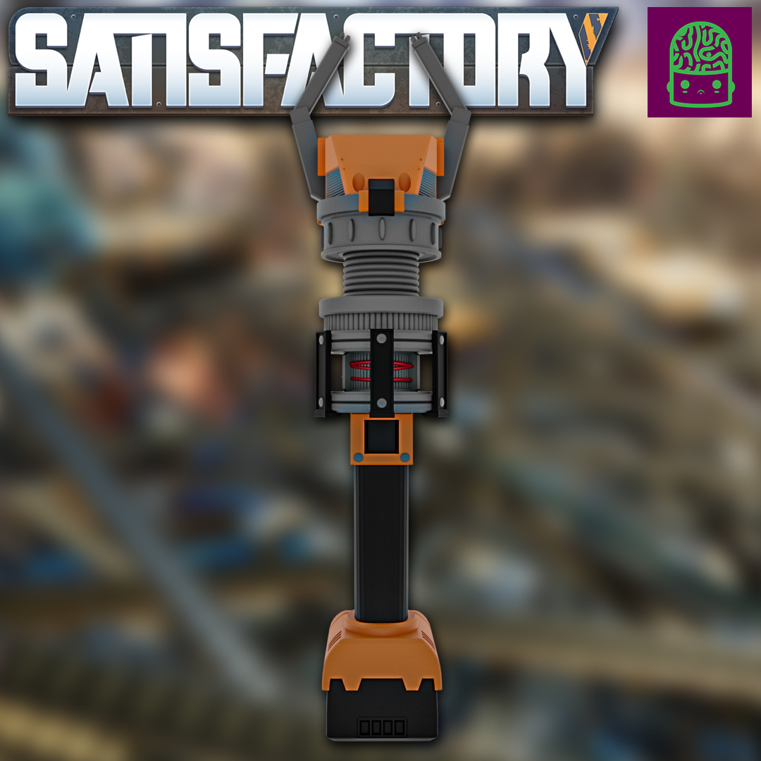 🎮 Satisfactory Video Game Xeno-Zapper Cosplay Prop・ STL File for ・Cults