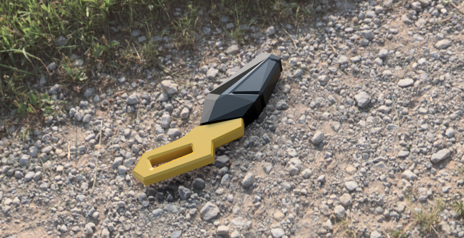 🦸 Fortnite Rift Edge Pickaxe Cosplay Prop MultiColor・ 3D File for ・Cults