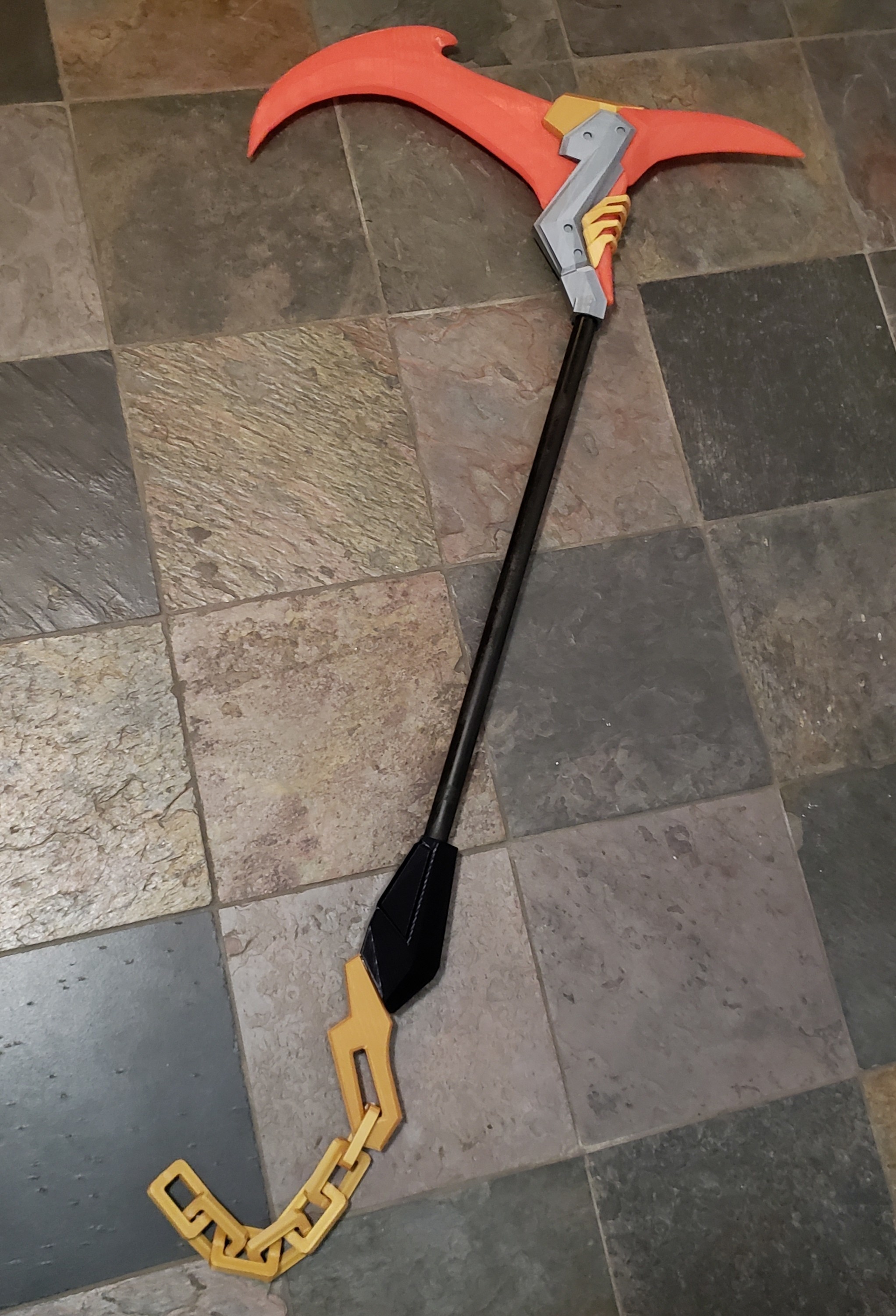 3D printable Fortnite Rift Edge Pickaxe Cosplay Prop MultiColor • made ...