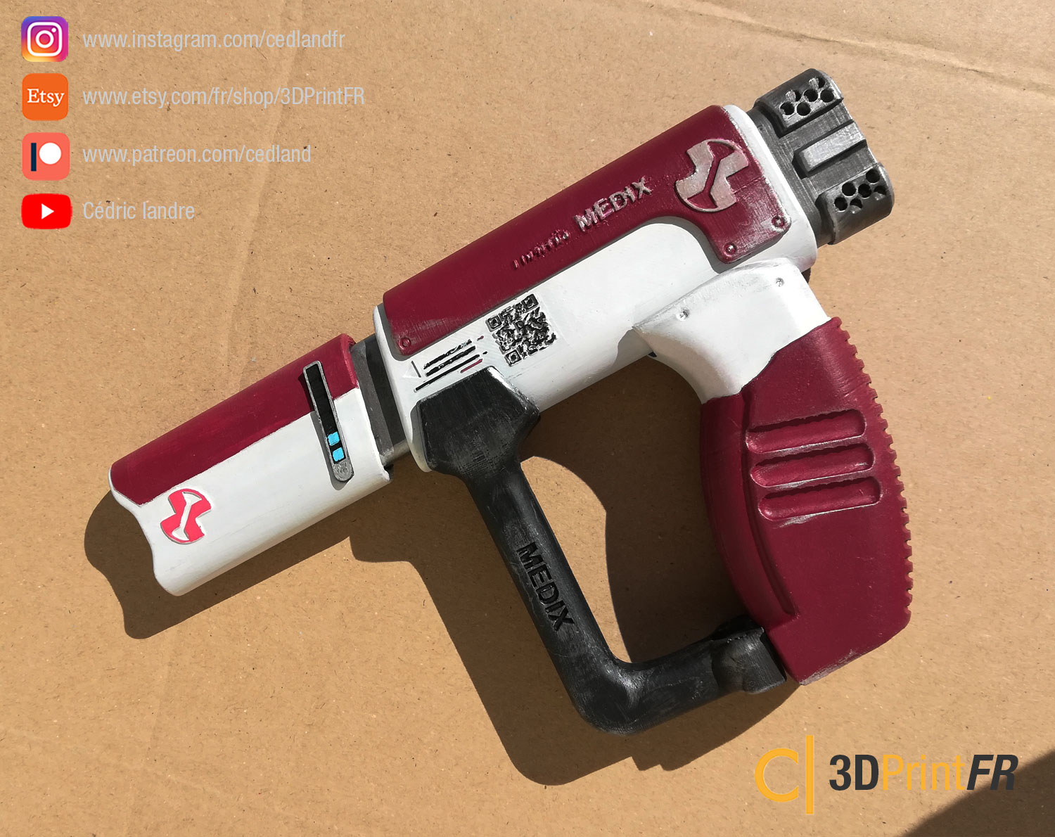 💉 Apex Legends 1:1 FanArt replica of the Medix Syringe・ 3D File for 3D ...