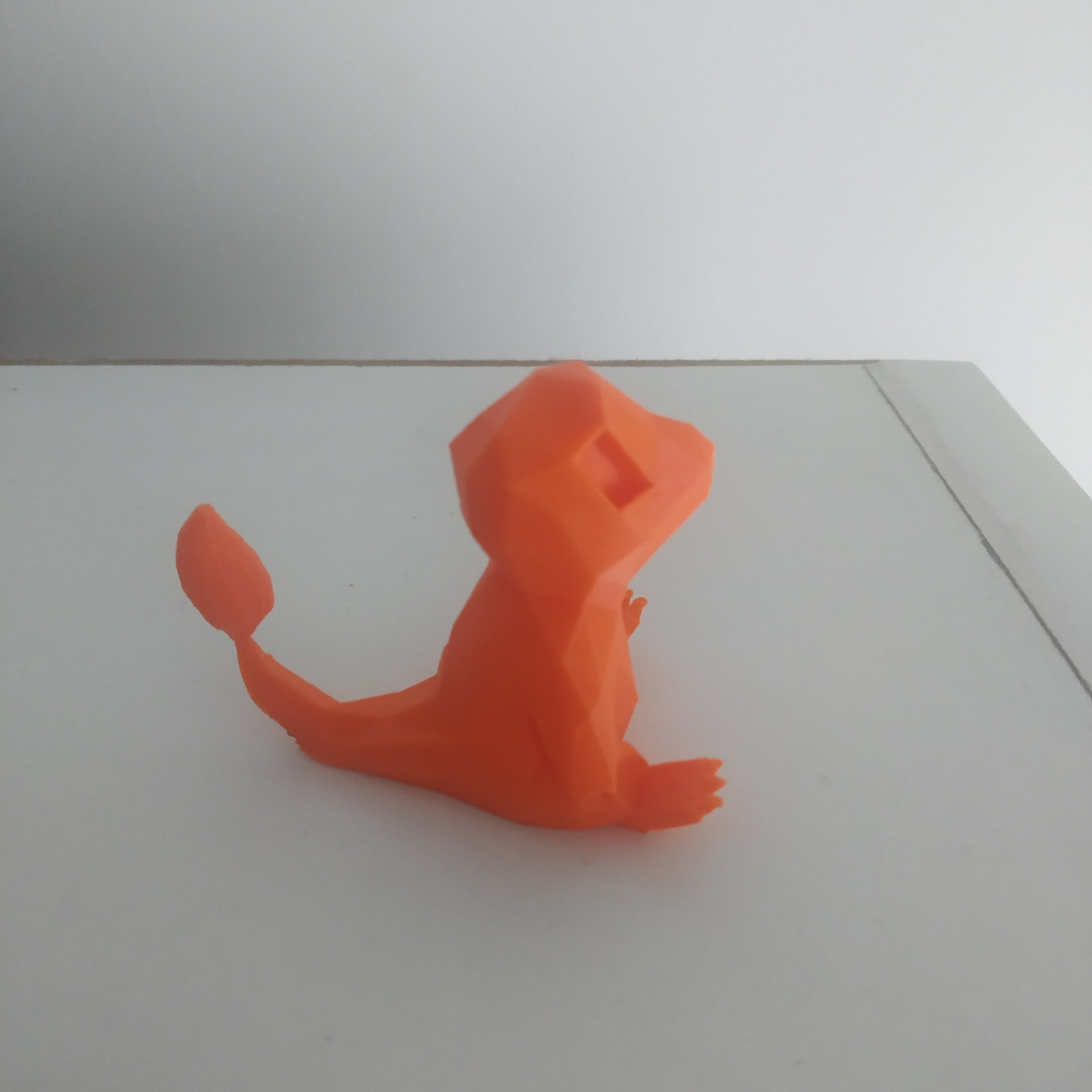 STL file Charmander Low Poly 🐉・3D printer model to download・Cults