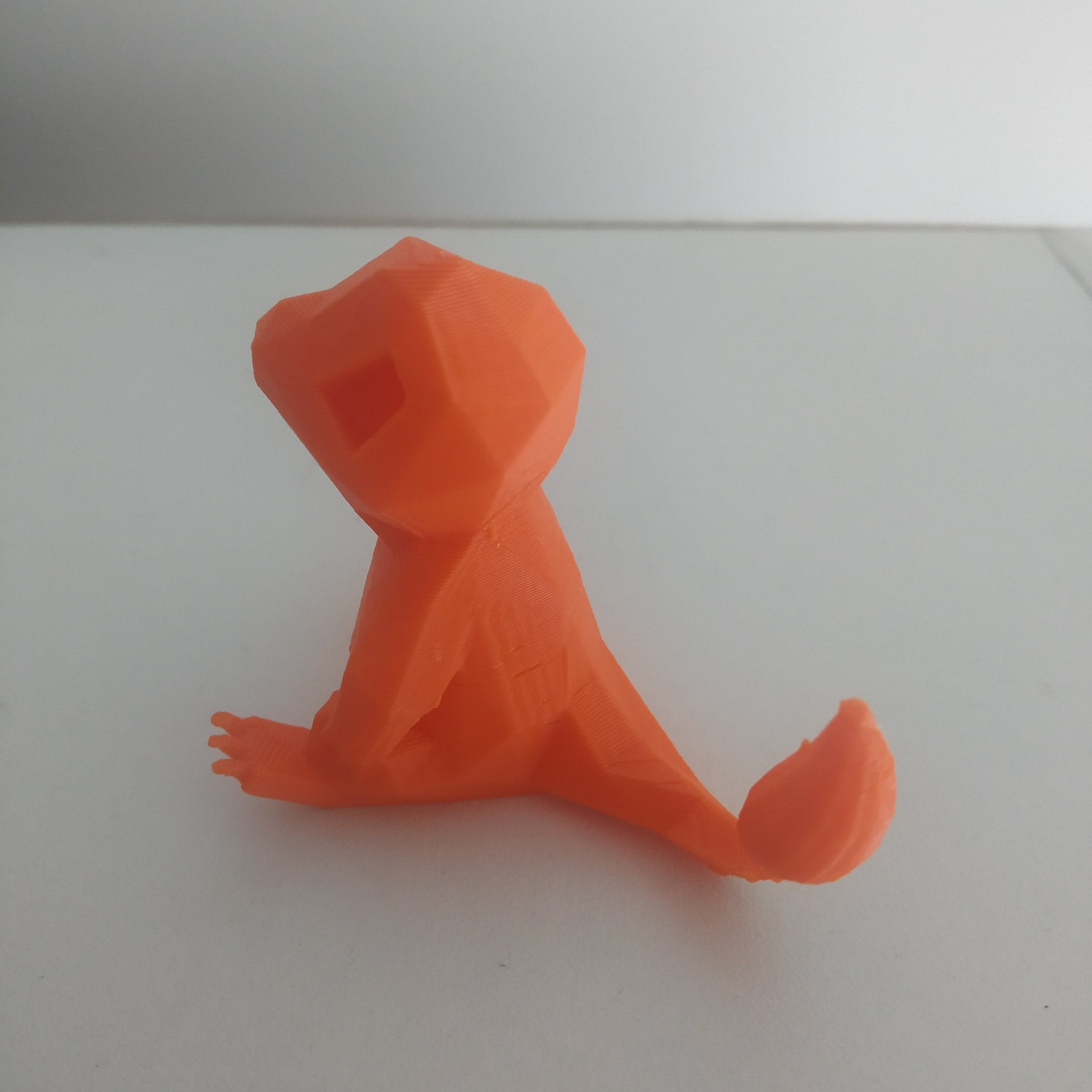 STL file Charmander Low Poly 🐉・3D printer model to download・Cults