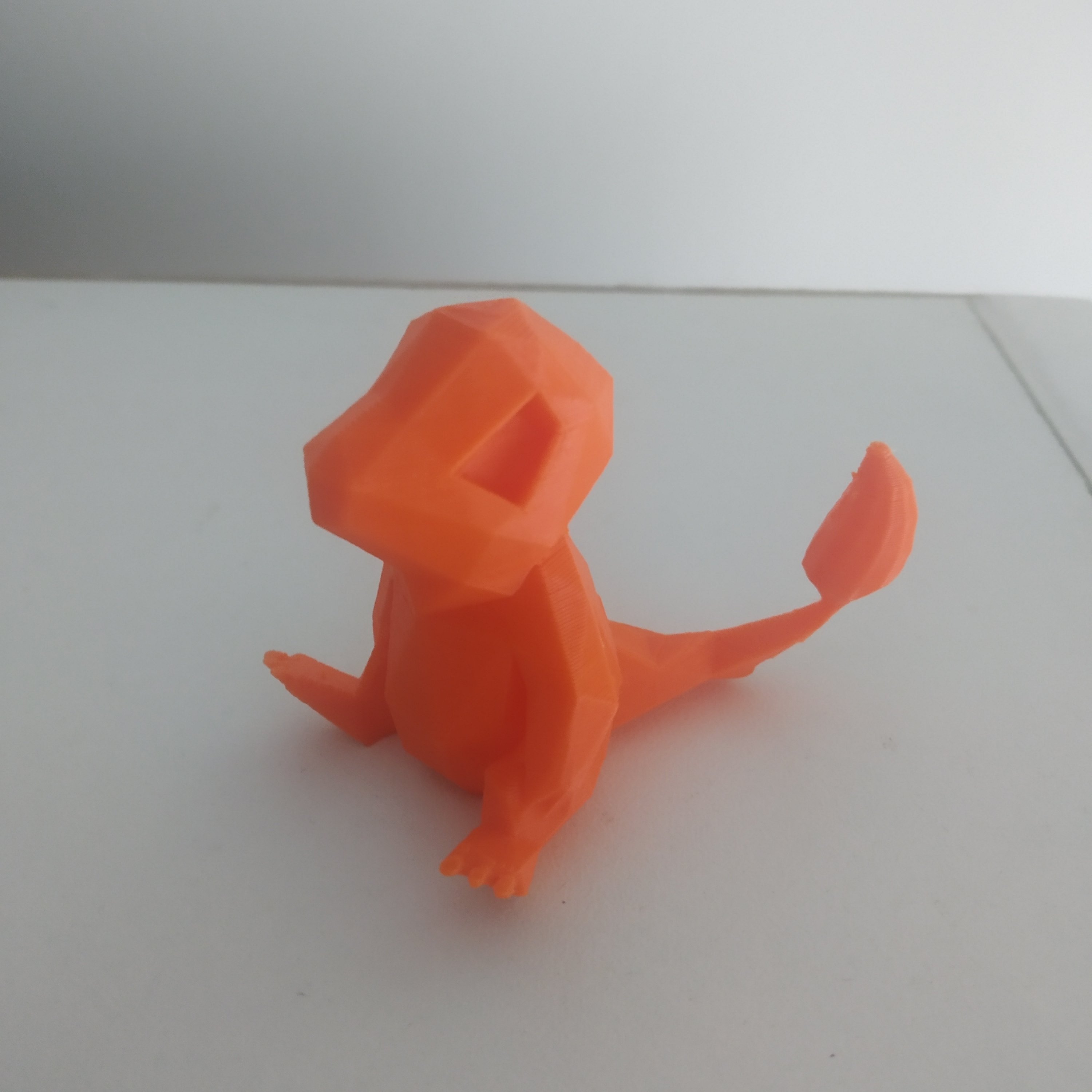 STL file Charmander Low Poly 🐉・3D printer model to download・Cults