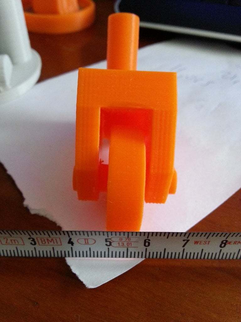 Free STL file wheel caster 8mm 🛞 ・3D printing model to download・Cults