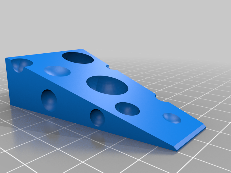 Free STL file cheese door stop 🧀・Model to download and 3D print・Cults