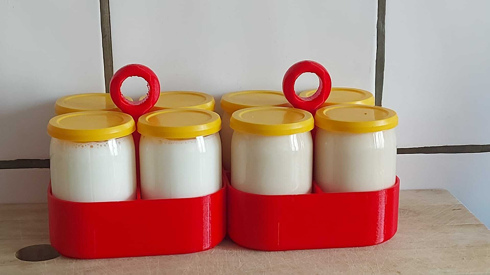 STL file Yoghurt display stand 🔪 ・3D printable model to download・Cults