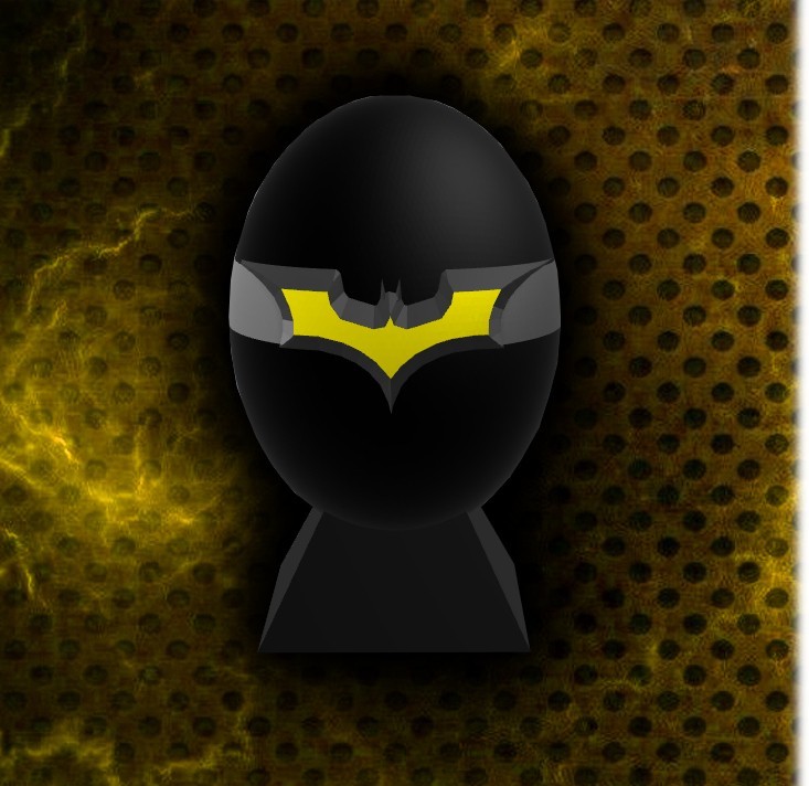 Free STL file Batman" superhero eggs 🦸・3D printing template to download ...