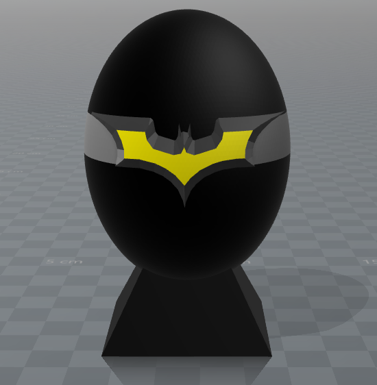 Free STL file Batman" superhero eggs 🦸・3D printing template to download ...