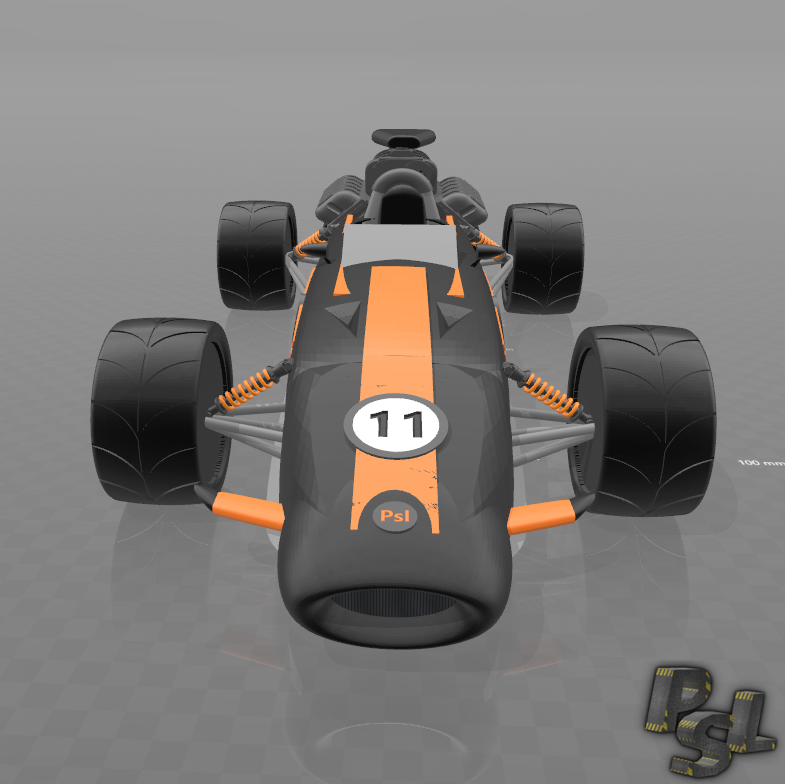 🚗 Psl 3d Car "Monoplace FF"・Free STL File for ・Cults