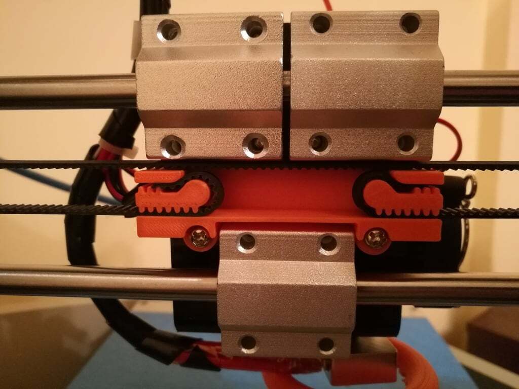 3D printable ANET A8 X-Belt Fixer-Tensioner・Cults