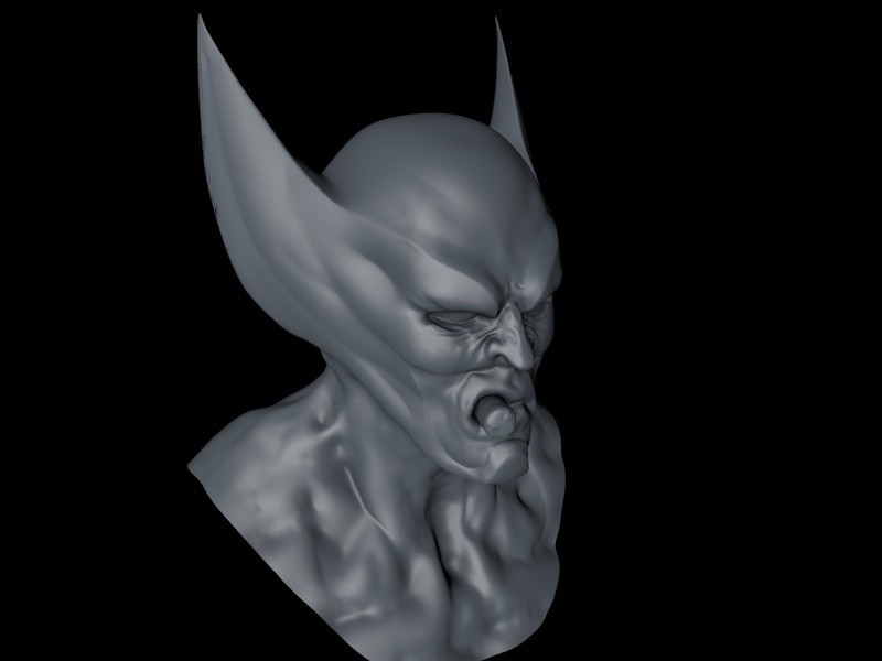 STL file Wolverine Bust 👤 ・Design to download and 3D print・Cults