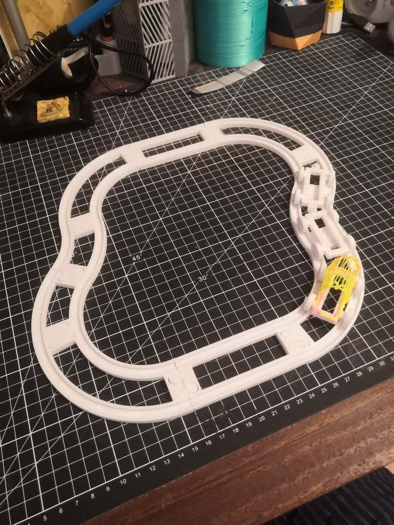 Free STL file Rail pour train jouet 🚆 ・Model to download and 3D print・Cults