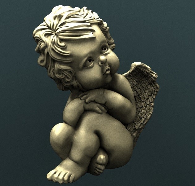 👼 Angel・Free STL File for ・Cults